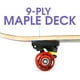 Madd Gear 31 x 7 Inch Double Kicktail Beginner Complete Skateboard with ...