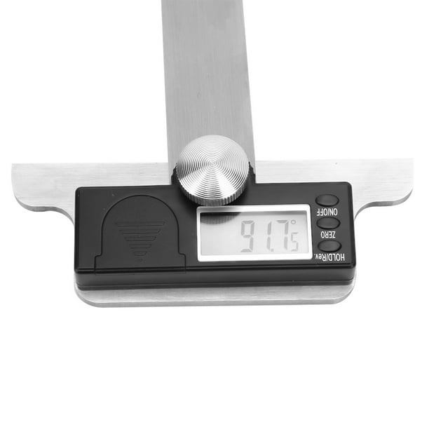 Angle Meter, 0-180 Electric Angle Finder, Stainless Steel Goniometer, 0 ...