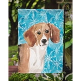 Beagle Winter Garden Flag - Walmart.com
