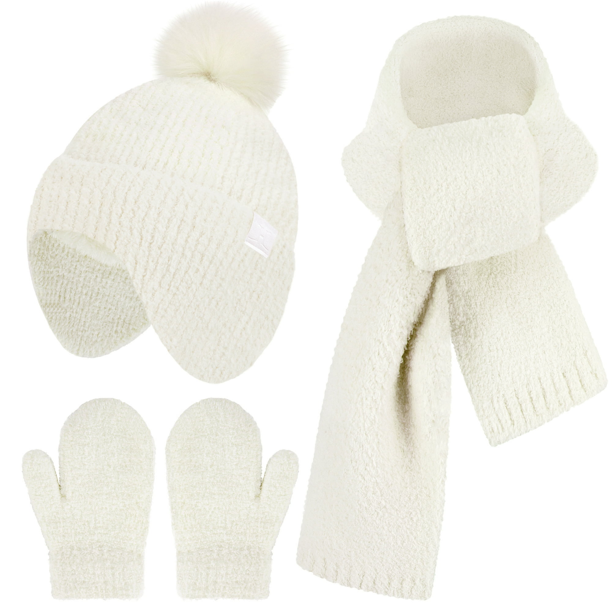 Click here for Fz Fantastic Zone Toddler Kids Winter Hats Mittens... prices