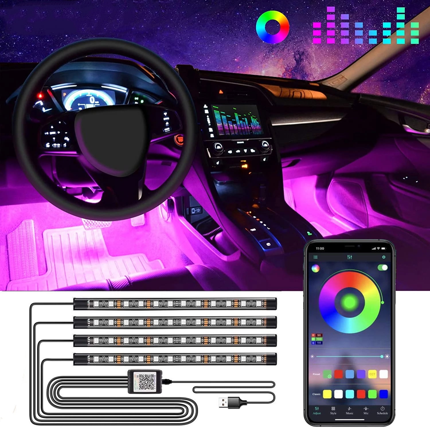 Click here for Falco Gear Car Interior Lighting  Car Accessories... prices