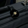 Planet Saturn with Rings Solar System Round Luggage ID Tag Card ...