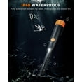 SUNPOW Handheld Pinpointer Metal Detector, Waterproof, with Holster and ...