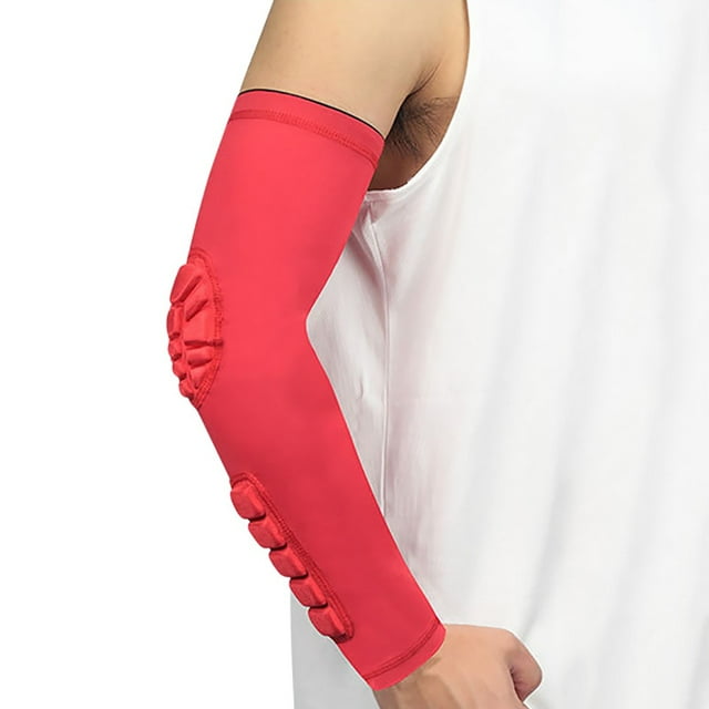 Unisex Honeycomb Anti Collision Compression Elbow Pads For Basketball