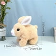 Plush Bunny Rabbit Pet Electronic Toy - Interactive Stuffed Bunny Can ...