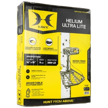 Hawk Helium Kickback LVL Deer Hunting Tree Stand, Lightest Steel Hang ...