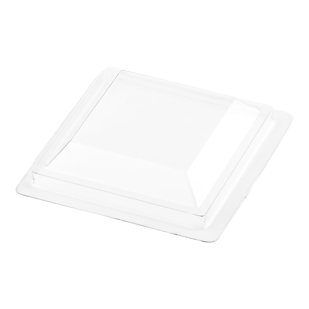 Square Clear Plastic Lid - Fits Bonito Cup - 100 count box - Walmart.com