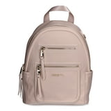 Madden NYC Women's Mini Backpack with Embellished Pouch, Beige ...