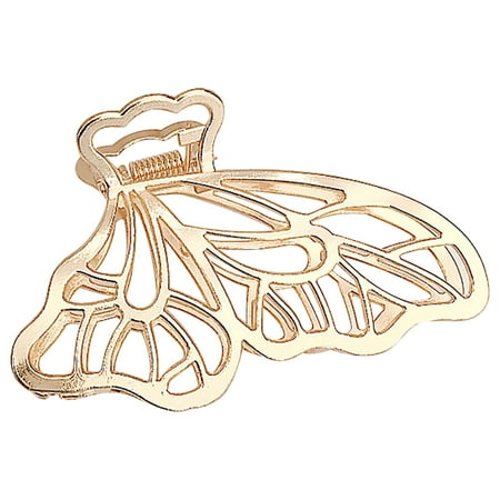 XZNGL Hair Clips Butterfly Butterfly Large Metal Butterfly Hair Clip ...