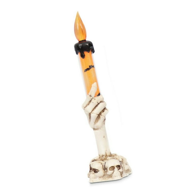 maskred Halloween Flameless Candle Festival Adornment Glowing ...