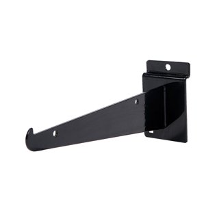 Econoco - SSRBB8 - 8' Black Beacon Line Recessed Slotted Standard for ...