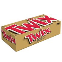 Twix Caramel Cookie Chocolate Candy Bars, Full Size, Individually ...