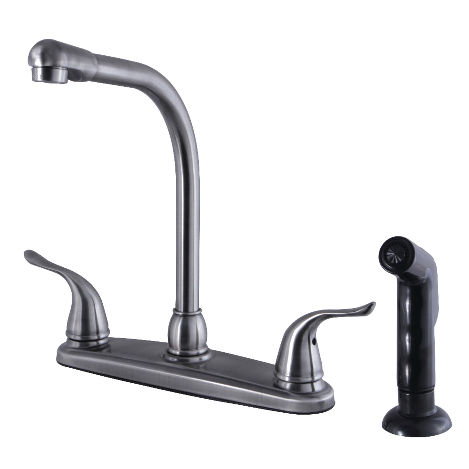 Kingston Brass FB2754YLSP Yosemite 8-Inch Centerset Kitchen Faucet with ...