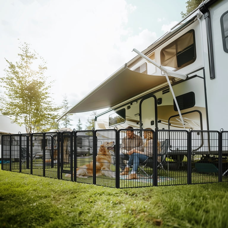 Portable Dog Fence For Camping Temporary Dog Fencing For Camping New