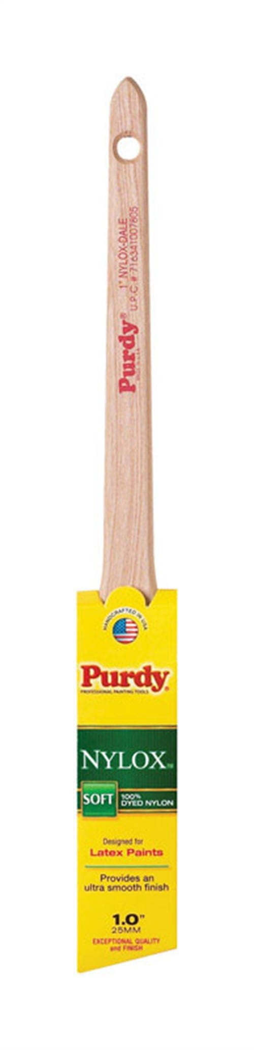 Purdy Nylox 1 in. W Soft Angle Paint Brush - Walmart.com