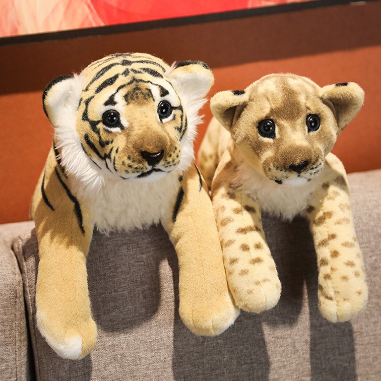 Fluffy Cartoon Tiger