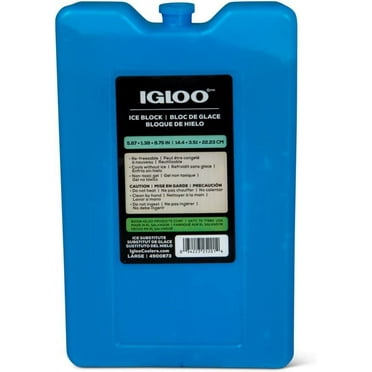 Igloo MaxCold Reusable Small Ice Freeze Block - Blue, Freezer Packs ...