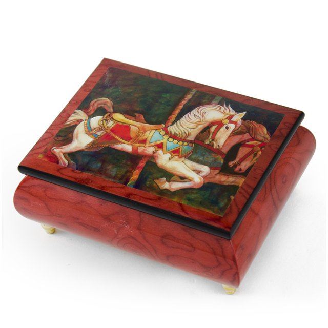 Handcrafted Ercolano Music Box Featuring "If You Can Believe" by Simon ...