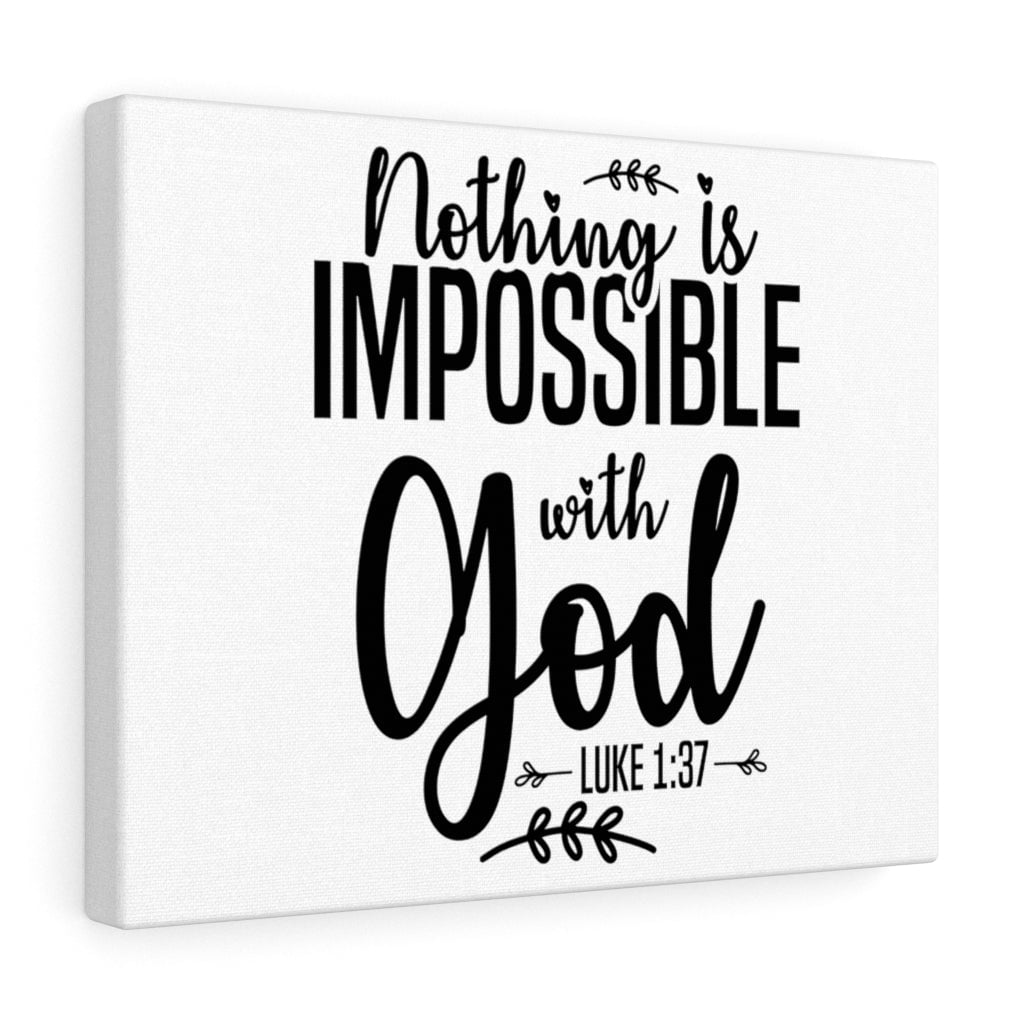 Luke 1:37 Art