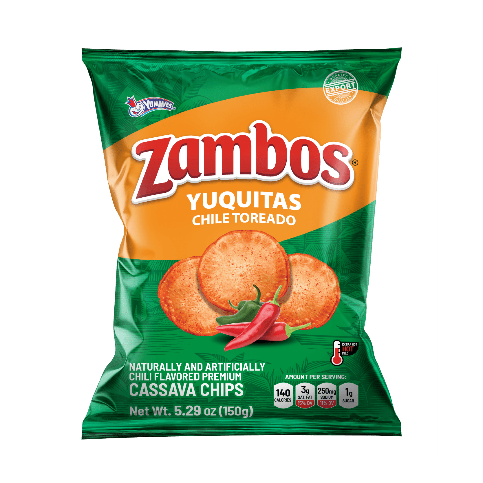 ZAMBOS YUCAS CHILE TOREADO 5.30 OZ - Walmart.com