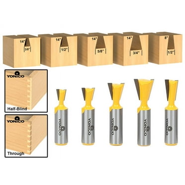Free Shipping! 35 Piece Carbide 1/4" Shank Router Bit Set with Aluminum ...