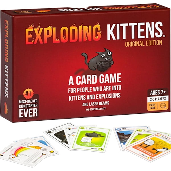 Click here for Heldig Exploding Kittens - The Card Game Family Fr... prices