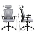 Flysky Office Chair-Mesh Office Chair with Adjustable Seat Depth,3D ...