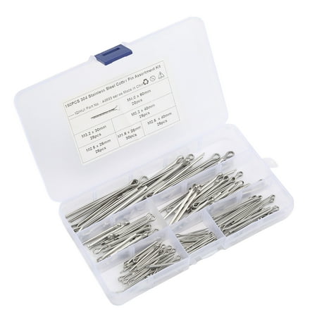 Cotter Pin Assortment Kit, Split Pins Firm Fixation Hairpin Design For ...