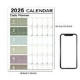 Calendars The 2025 Planners Giant Annual Poster Features 365 Large