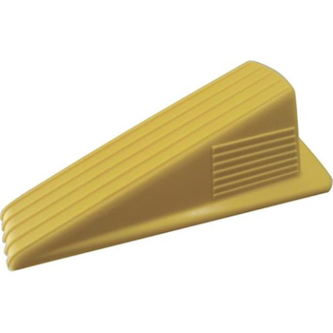 2 in. Heavy Duty Jumbo Rubber Door Wedge, Yellow - Walmart.com