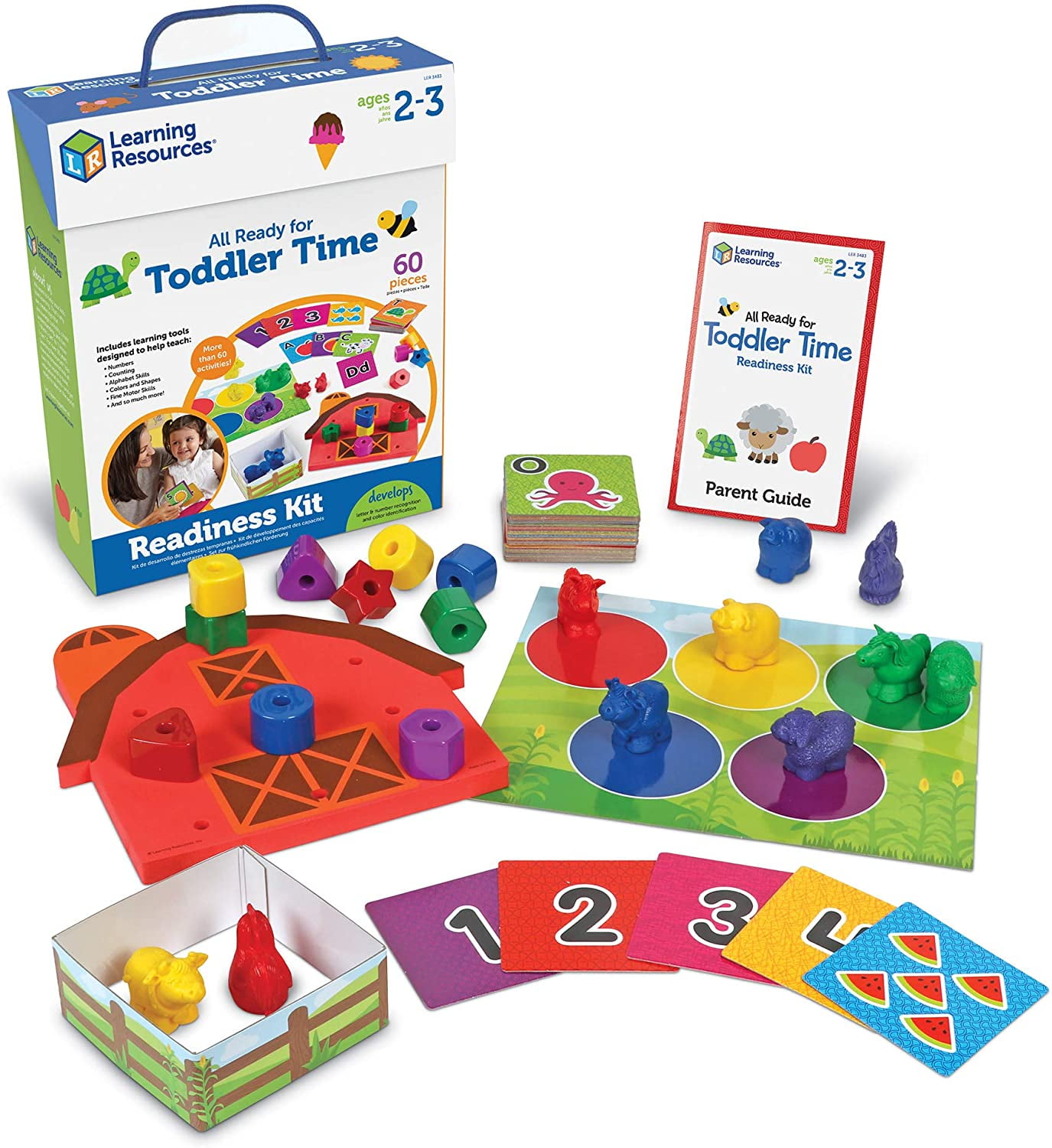 Learning Resources All Ready For Toddler Time Activity Set, Counting ...