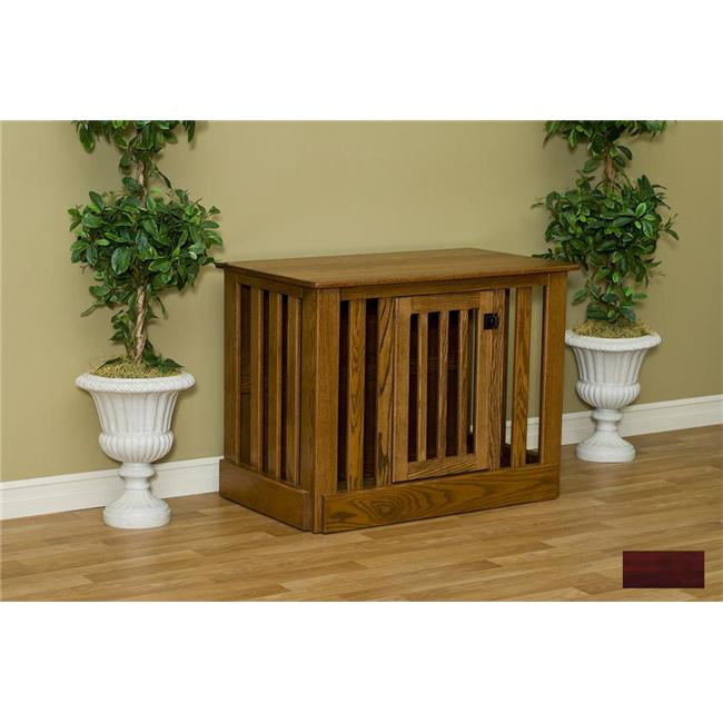 Pinnacle Woodcraft 81ec2544mpbc Entertainment Center Dog Crate Maple ...