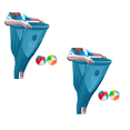 2PC Granny Pant Party Rush Team Relay Party Field Game Set Outdoor Game ...