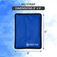 Snow Tech Reusable Gel Ice Packs for Injuries (Medium, 8"x11", 2 Pack ...