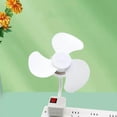 Quiet Socket Fan with Plug Adapter, Mini Plug-in Wall Fan with 360 ...