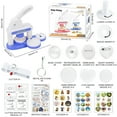 Badge Maker for Kids, 35-55mm (1.37-2.16 inch) DIY Pin Button Maker ...