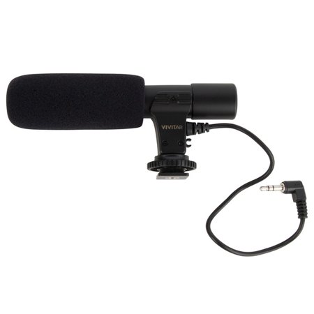 Vivitar VIV-MIC-503 Compact Shotgun Microphone | Walmart Canada