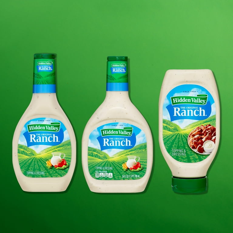 Hidden Valley Ranch Dressing Bottle