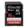 SanDisk 16GB Extreme Pro Secure Digital High Capacity (SDHC) Card ...