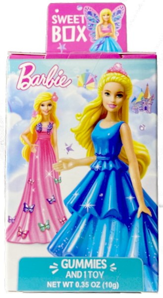 SWEET BOX "Barbie " Gummies + Toy - Walmart.com