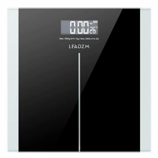 Digital Body Weight Bathroom Scale Weighing Scale with Step-On ...