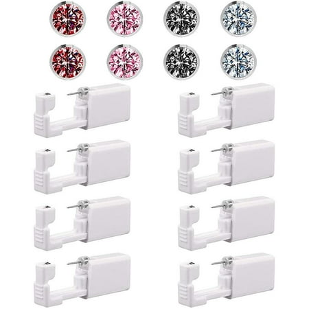 8PCS Disposable Ear Piercing Punch Disposable Ear Piercing Ear Piercing ...