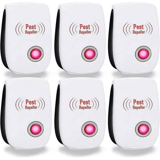 Ultrasonic Pest Repeller,6 Pack Electronic In Mice And Rat Repeller ...