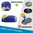 Match Buddy Pickleball Trainer - Pickle Ball Practice Rebounder with 2 ...