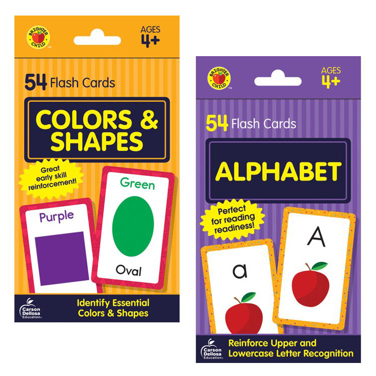 Flash Card Set: Brighter Child Flash Cards: Alphabet Flash Cards (Other ...