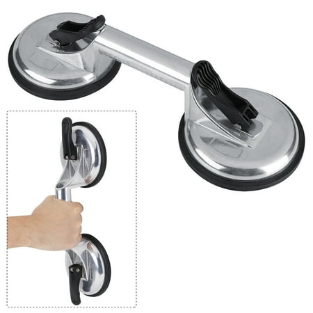 Suction Cup, Double Handle Glass Suction Cups Glass Lifter Heavy Duty ...