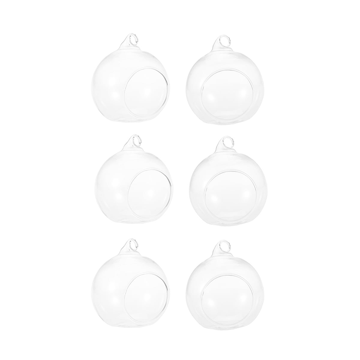 Click here for Shisuyan 6 Pcs 80mm Clear Ball Shaped Hanging Glas... prices