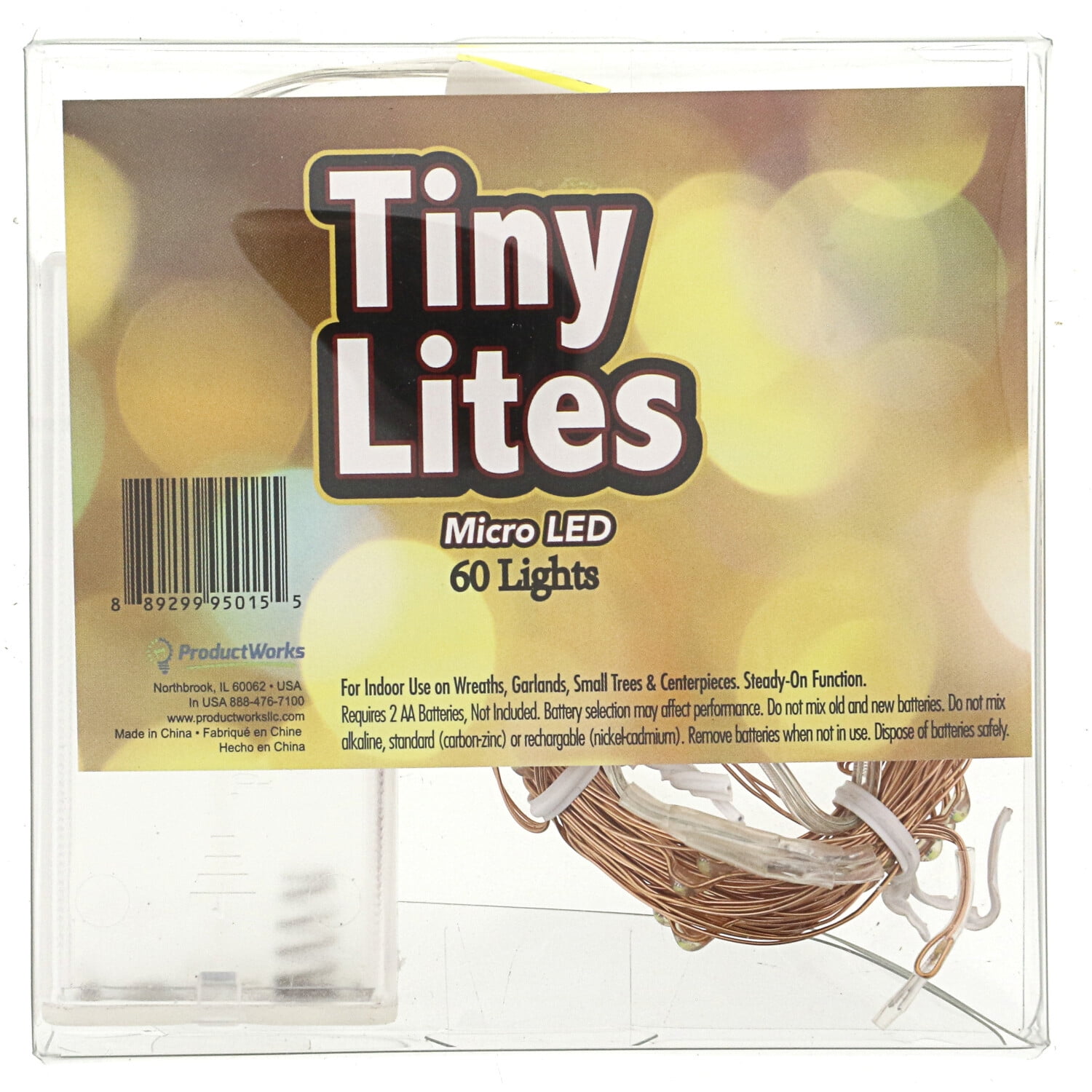 Productworks Tiny Lites Micro Led Bulb 95015 - Walmart.com