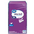 Great Value Ultra Soft Facial Tissues 3-Ply, 120 Tissues per Flat, 4 Pack, White, Soft and ...
