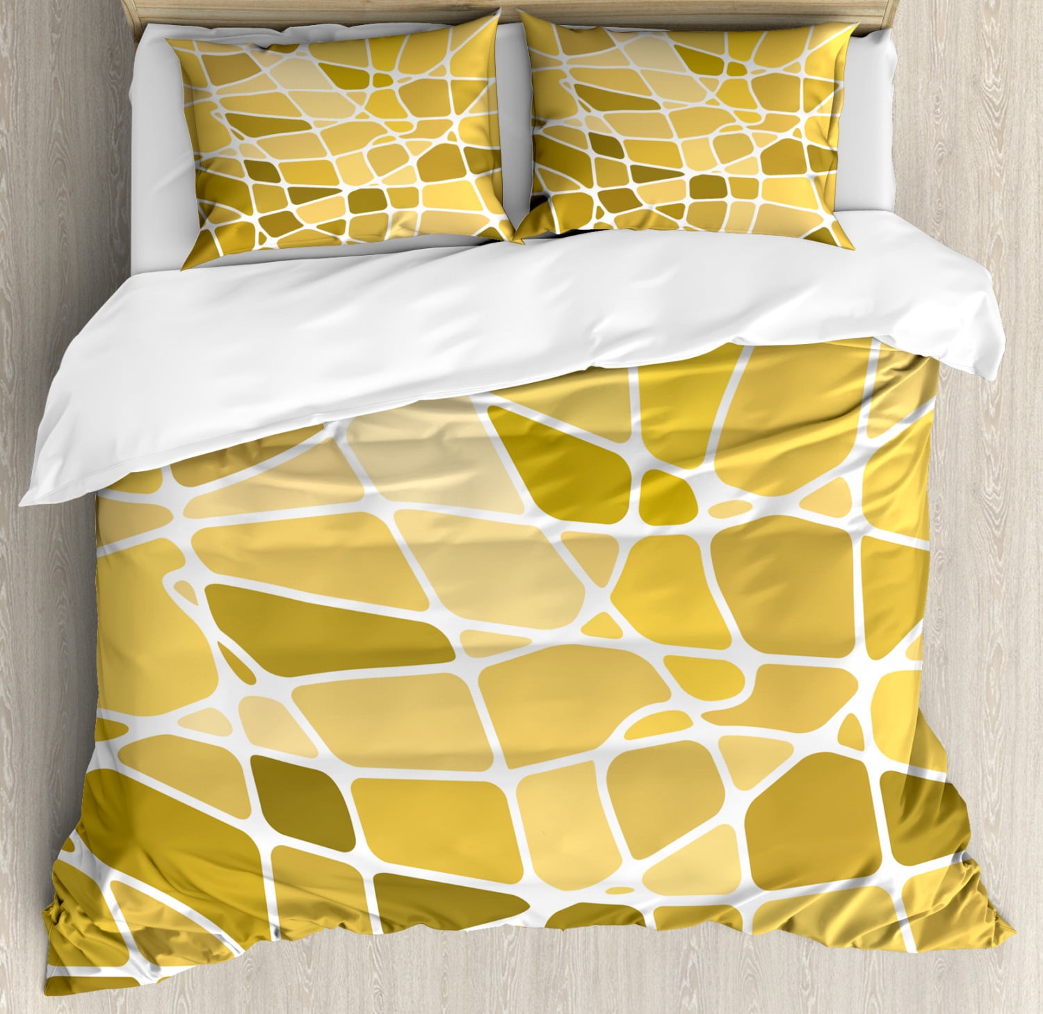 Pastel Duvet Cover Set Queen Size, A Pattern of Disorganized Color ...